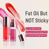 China OEM ODM Custom Lip Oil Plumping Serum Gloss Moisturizing Lip Color Waterproof SPF 15 Vegan 12 Colors Low MOQ for sale