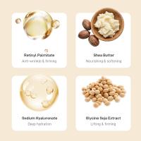 China OEM ODM Custom Firming Anti Wrinkle Whitening Face Cream Retinol 0.3% Shea Butter Hyaluronic Acid for sale