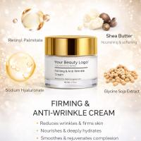 China OEM Custom Firming Anti-Wrinkle Cream with Retinol 0.3% and Hyaluronic Acid for Dry Skin for sale