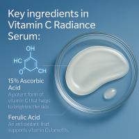 China OEM ODM Customized Vitamin C Facial Skincare Set 4-Piece Anti-Aging Whitening Kit with Hyaluronic Acid for sale