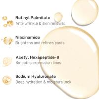 China OEM ODM Firming Anti Wrinkle Essence Toner Retinol Peptide 0.3% for Mature Skin Smooth Fine Lines Brighten Tone for sale