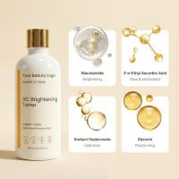 China OEM ODM Double Vitamin C Brightening Toner with 5% Niacinamide for Dull Skin 100ml for sale