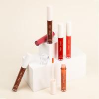 China OEM ODM Custom Liquid Lip Gloss Long Lasting Waterproof Moisturizing Vegan 12H Wear Private Label for sale