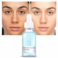 China Private Label Hyaluronic Acid Facial Essence Serum 30ml Anti Wrinkle Whitening Deep Moisturizing Vitamin B5 for sale
