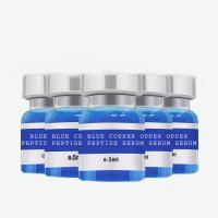 China OEM ODM Blue Copper Peptide Ampoule Anti Wrinkle Firming Serum 3ml for Combination Aging Skin for sale
