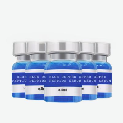 China OEM ODM Blue Copper Peptide Ampoule Anti Wrinkle Firming Serum 3ml for Combination Aging Skin for sale