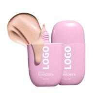 China SPF 50 Mineral Sunscreen Lotion Zinc Oxide Clear Gel Body Lotion 30ml OEM ODM Paraben Free for sale