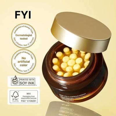 China Custom Vitamin C Camellia Face Cream Deep Moisturizing Anti Wrinkle Private Label Skincare 50ml for sale