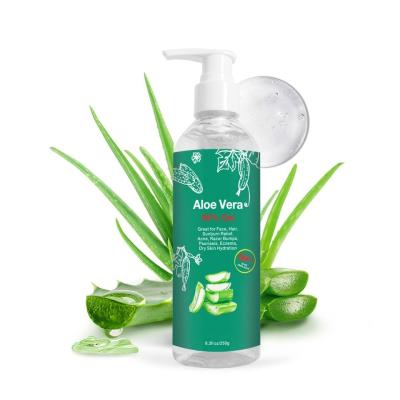 China OEM ODM customized Aloevera gel, a Korean private brand, organically soothes 99% pure aloe moisturizing face cream, moisturizes, moisturizes and tender skin for sale