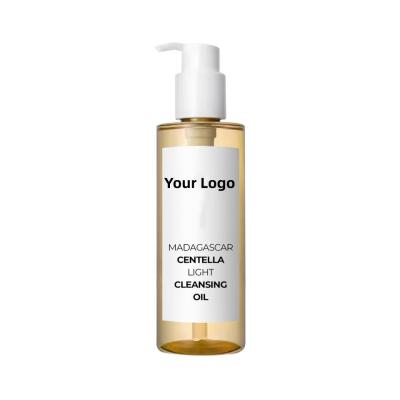China OEM ODM Customized Cosmetics Makeup Natural Light Formula Centella Makeup Removal Deep Makeup Removal Oil Facial Care for sale