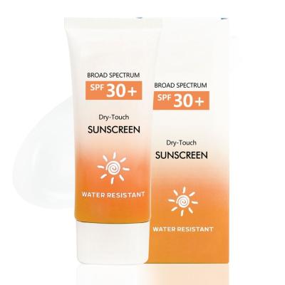 China OEM ODM Customized SPF 30 Natural Herbal Skincare Moisturizing Sunscreen UV Protection Whitening Sunscreen for sale
