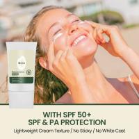 China OEM ODM Korean Rice UV Sunscreen SPF 50 Instant Whitening and Whitening Organic Rice and Probiotics Vegetarian for sale