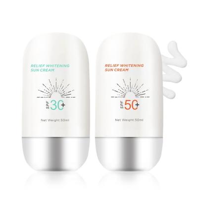 China OEM ODM Brand Customization Organic Natural Spf 50 Sunscreen Sunscreen Product Skincare Facial Mineral Uva Uvb Sunscreen for sale