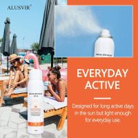 China OEM ODM Sunscreen Spray Brand Custom Organic Body and Face Sunscreen Waterproof Moisturizing Whitening SPF 50 Sunscreen Mist Spray for sale
