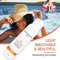 China OEM ODM Sunscreen Spray Brand Custom Organic Body and Face Sunscreen Waterproof Moisturizing Whitening SPF 50 Sunscreen Mist Spray for sale