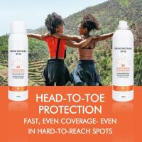 China OEM ODM Sunscreen Spray Brand Custom Organic Body and Face Sunscreen Waterproof Moisturizing Whitening SPF 50 Sunscreen Mist Spray for sale