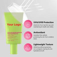 China OEM ODM Korean brand customized vegan photolytic enzyme nanosecond repair facial and body sunscreen SPF 50 UVA UVB sunscreen for sale