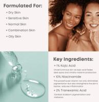 China OEM ODM Kojic Acid Serum Korean Brand Customized Skincare Brightening, Whitening, Skin Color Anti Wrinkle, Vitamin C Facial Care for sale