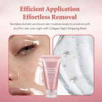 China OEM ODM brand customized collagen overnight package peeling Korean version peeling facial mask skin care luminous firming facial mask for sale