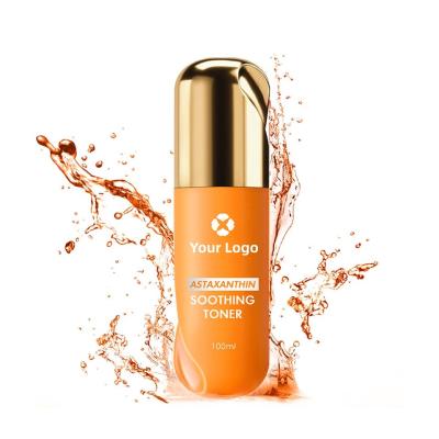 China OEM ODM Brand Customized Facial Toner Astaxanthin Vitamin C Niacinamide Whitening Brightening Moisturizing Facial Toner Facial Skincare for sale