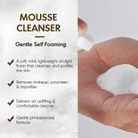 China OEM ODM Korean Brand Customized Facial Cleansing Bubble Wash Mineral Witch Cleanser Hydrating Shampoo for Face Whitening Skincare for sale