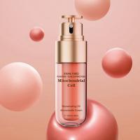 China OEM ODM brand customized liquid double tube essence hyaluronic acid mitochondrial cell anti-aging anti wrinkle moisturizing repair skin care product for sale