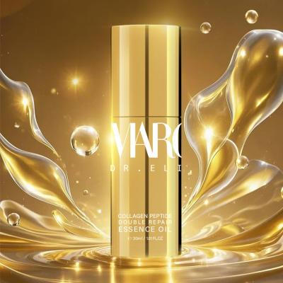 China OEM ODM Korean brand customized collagen peptide anti-aging dual repair wrinkles reducing fine lines nourishing skincare products facial skincare oil for sale