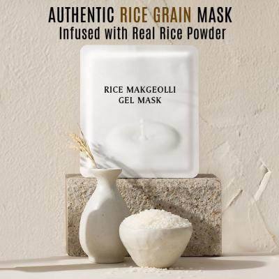 China OEM ODM Korean Brand facial mask Rice gel Tablets facial mask Skin Care Moisturizing Firming Brightening facial mask Skin Care Products for sale