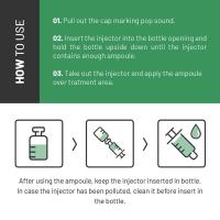 China OEM ODM brand stem cell ampoule serum skincare products anti-aging, firming, brightening facial serum Korean version skincare products for sale