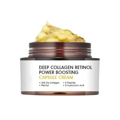 China OEM ODM Korean Brand Collagen Retinol Peptide Niacinamide Capsule Cream Skincare Anti-Aging Jelly Cream Skincare Product for sale