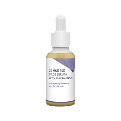 China OEM ODM Brand Facial Skincare Serum Kojic Acid Niacinamide Glycolic Acid Brightens Skin Color Facial Serum Korean Skincare Products for sale