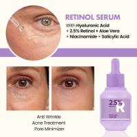 China OEM ODM Korean skincare products, proprietary brand organic aloe vera serum, anti-aging wrinkle serum, retinol acne skincare facial serum for sale