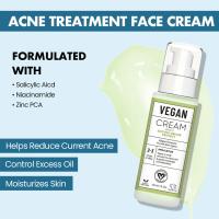 China OEM ODM Korean Pure Vegan Vitamin C AHA Niacinamide Face Cream Brightening, Anti-Aging, Firming, and Facial Hydration Lotion for sale
