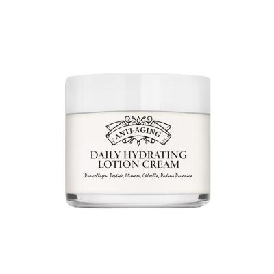 China OEM ODM brand customized face cream anti-aging facial moisturizing cream lotion weight reducing natural brightening skin care products for sale