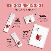 China OEM ODM brand organic EGF essence Korean anti-aging essence face cream skin care product Wrinkle resistant brightening anti-aging facial skin care package for sale