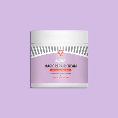 China OEM ODM brand organic body and face moisturizing skin care vitamin B5 glycerine aloe shea butter oatmeal repair face cream for sale