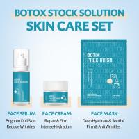 China OEM ODM brand organic skin care set anti-aging facial essence moisturizing facial mask facial wrinkles brightening face cream skin care product for sale