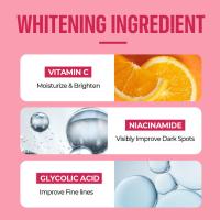 China OEM ODM Brand Customized Skincare Set Anti-Dark Spot Facial Hydrating Toner Vitamin C Brightening Serum Whitening Essence Face Cream Skincare for sale