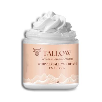 China OEM ODM Brand Skincare Products: Whipped Beef Fat Moisturizing Soothing Skincare Facial Body Moisturizing Cream Fragrance for sale