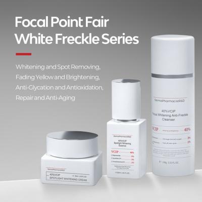 China OEM ODM brand 40% VCIP Niacinemide skin care set anti-aging facial serum skin care product whitening anti wrinkle pore shrink facial essence face cream facial cleanser for sale
