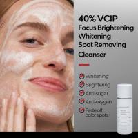 China OEM ODM brand 40% VCIP Niacinemide skin care set anti-aging facial serum skin care product whitening anti wrinkle pore shrink facial essence face cream facial cleanser for sale