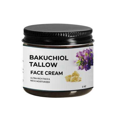 China OEM ODM brand customized Bakuchiol whitening and freckle removing face cream anti-aging wrinkles facial moisturizing cream skin care products for sale