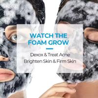 China OEM ODM Natural Skin Care Set Brand Customized Blackhead Removing Deep Pore Cleaning Facial Mud facial mask Anti Acne Carbonic Acid foam Clay facial mask for sale