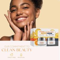 China OEM ODM Korean brand skin care products Vitamin C collagen day and night face cream for women for sale