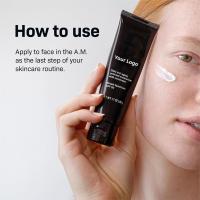 China OEM ODM Sun Protection 5-in-1 Anti Aging Brightening Moisturizing Whitening Color Sunscreen Spf 50 for sale