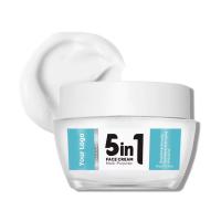 China OEM ODM 5 in 1 face cream Natural skin care whitening anti-aging wrinkle brightening face cream for sale