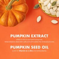 China OEM ODM brand vegetarian female skin care pumpkin cleaning facial mask whitening brightening gloss gently exfoliating cleaning facial mask for sale