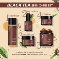 China OEM ODM Korean Cosmetic Skincare Set Anti-Aging Hydration Brightening Peptide Facial Essence Anti-Aging Fermented Sleep Jelly Mask Anti-Aging Whitening Wet Face Cream for sale