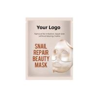 China OEM ODM Brand Snail Skin Care Vitamin C facial mask Anti aging Whitening Spot Whitening Facial facial mask for sale