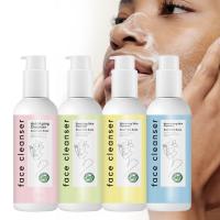 China OEM ODM Organic Aloe Anti aging Facial Cleanser Deep Makeup Refreshing Cleanser gel Jelly Facial Cleanse for sale